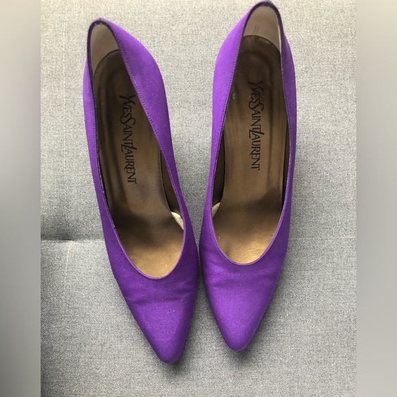 Yves Saint Laurent | Shoes | Yves Saint Laurent Low Heels Us 8 Made In ...